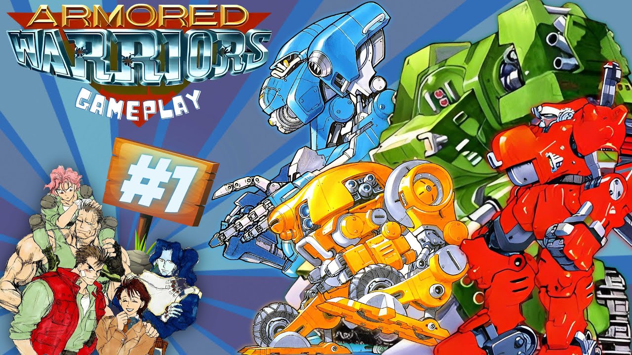 Armored Warriors gameplay Arcade - YouTube