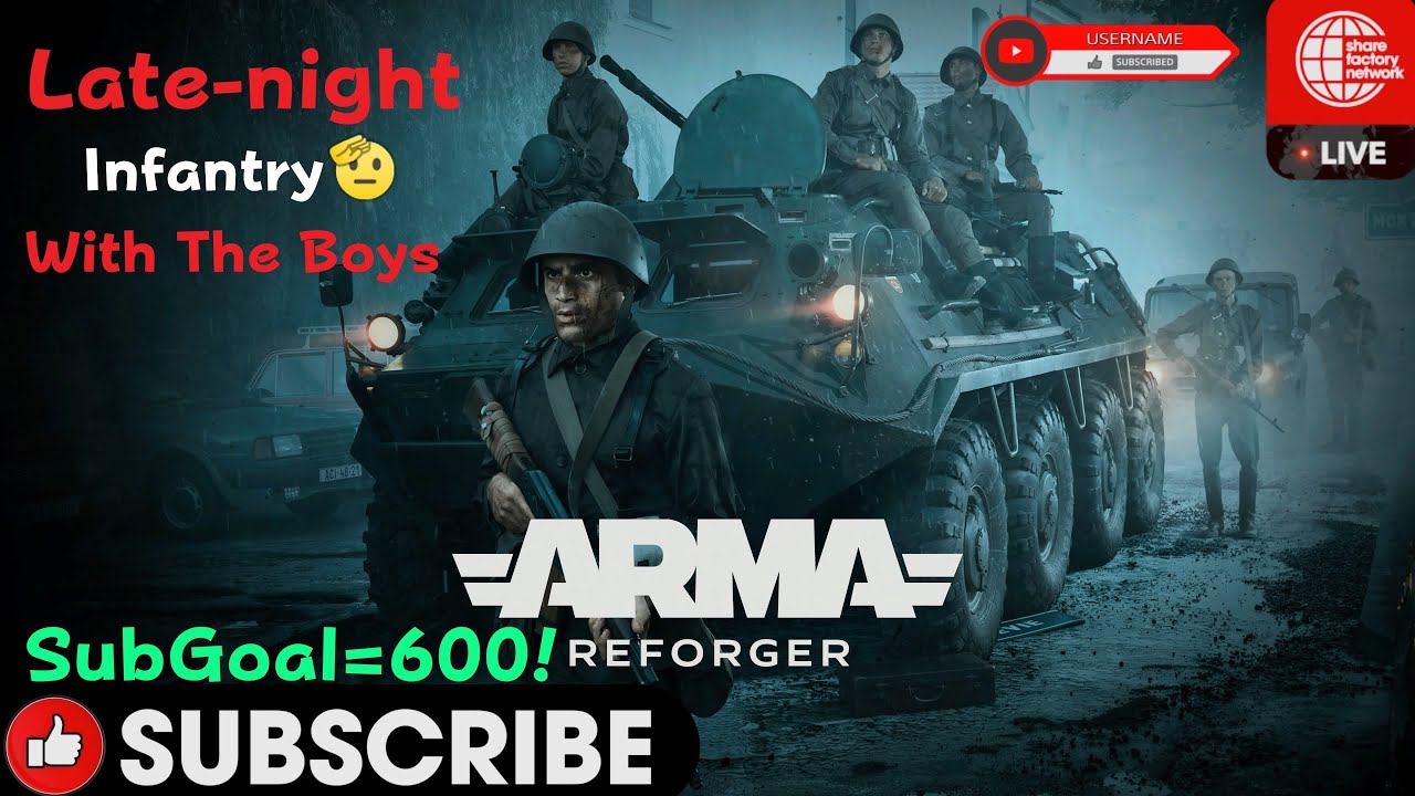 Arma reforger! Late-night Infantry🔥🍿 - YouTube