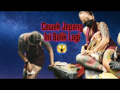 JANGAN DILIHAT NANTI SUSAH TIDUR || CEWEK JEPANG INI KANGEN TU$UKAN JARUM TATO 🤤 || ArisTattoo 