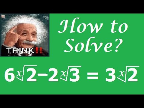 Exponential Equation | Solving for the root power - YouTube