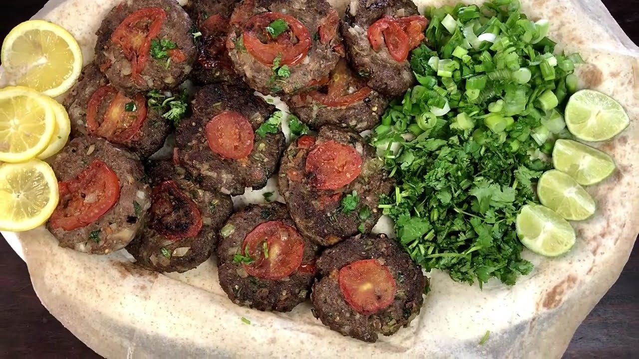 How to make chapli kabab at home - Afghan Food Recipes طرز تهیه چپلی کباب افغانی - YouTube