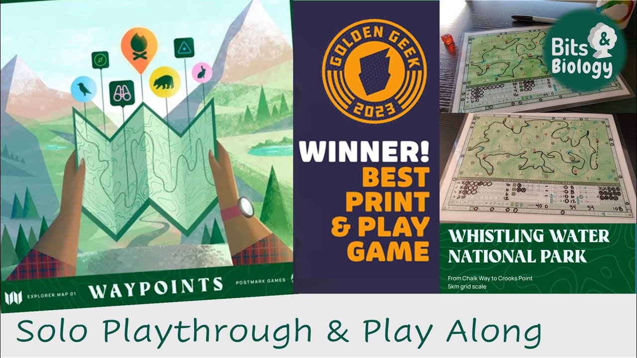Waypoints Playthrough & Play Along | Map 1 | Bits & Biology - YouTube
