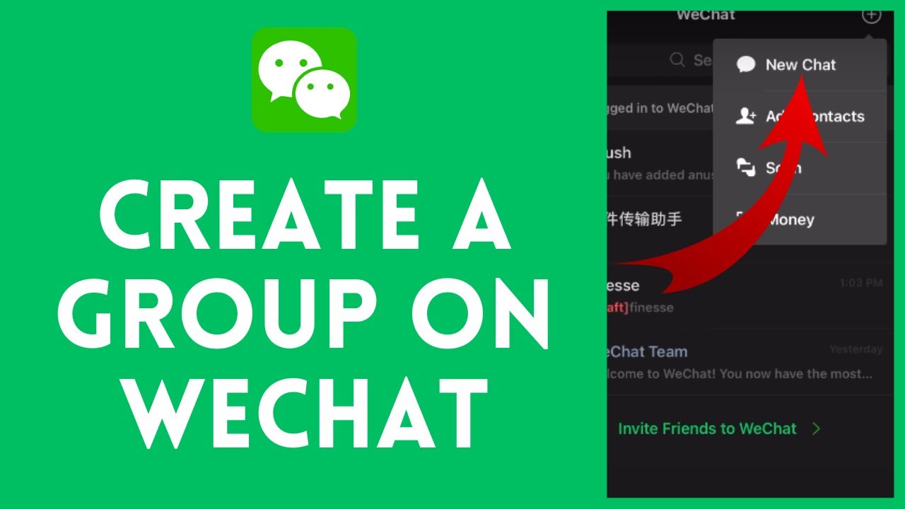 How to Create A Group on WeChat? | Make Group Chat on WeChat 2024 - YouTube