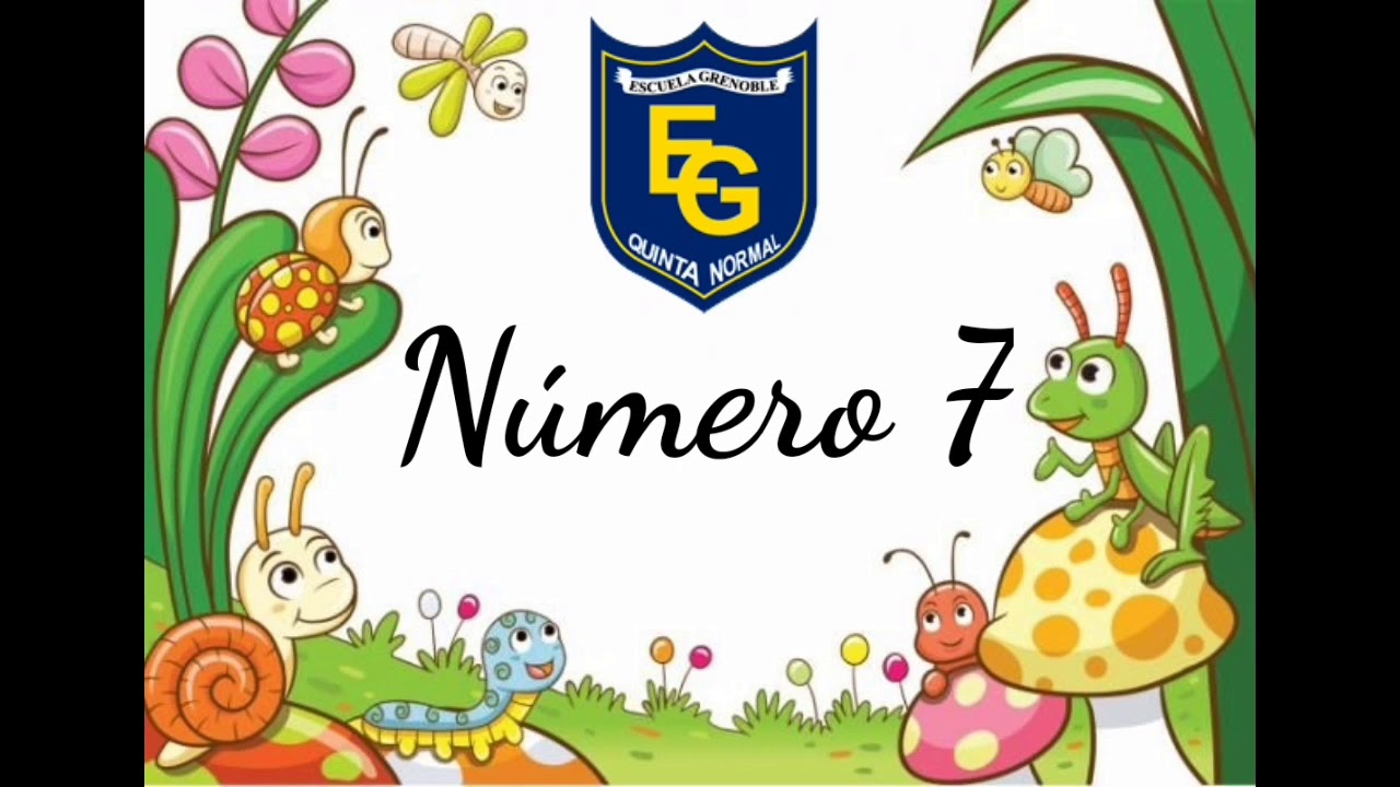 Conociendo el número 7 - YouTube