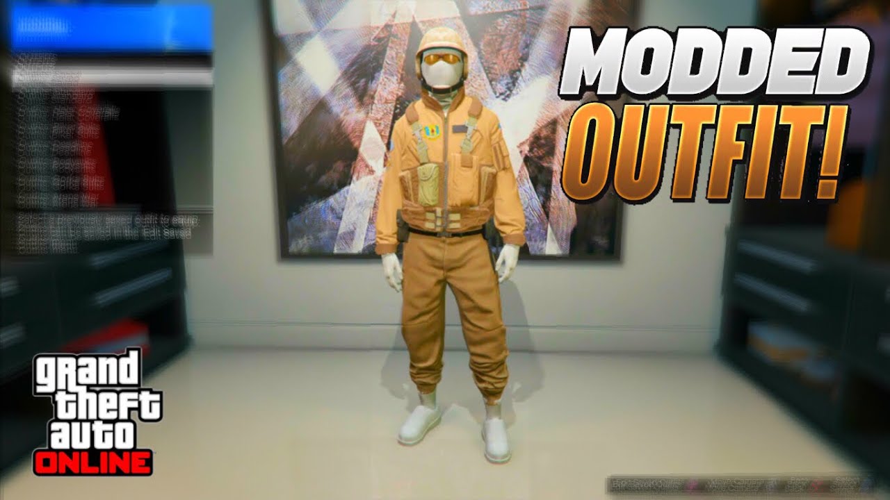 *NEW* How To Get Tan Flight Suit Modded Outfit With Tan Joggers & Belt ...