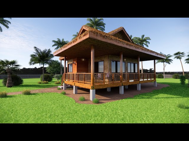 Bahay Kubo Rest House Design