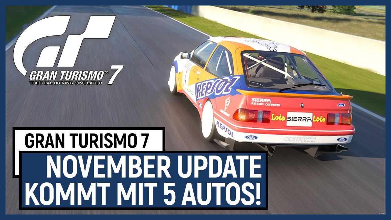 Gran Turismo 7: November Update kommt mit 5 Autos! - YouTube