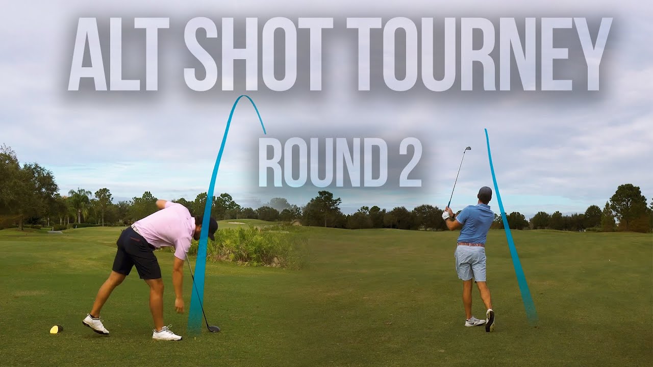 Neil and Soly play an alternate shot tournament (Round 2) - YouTube