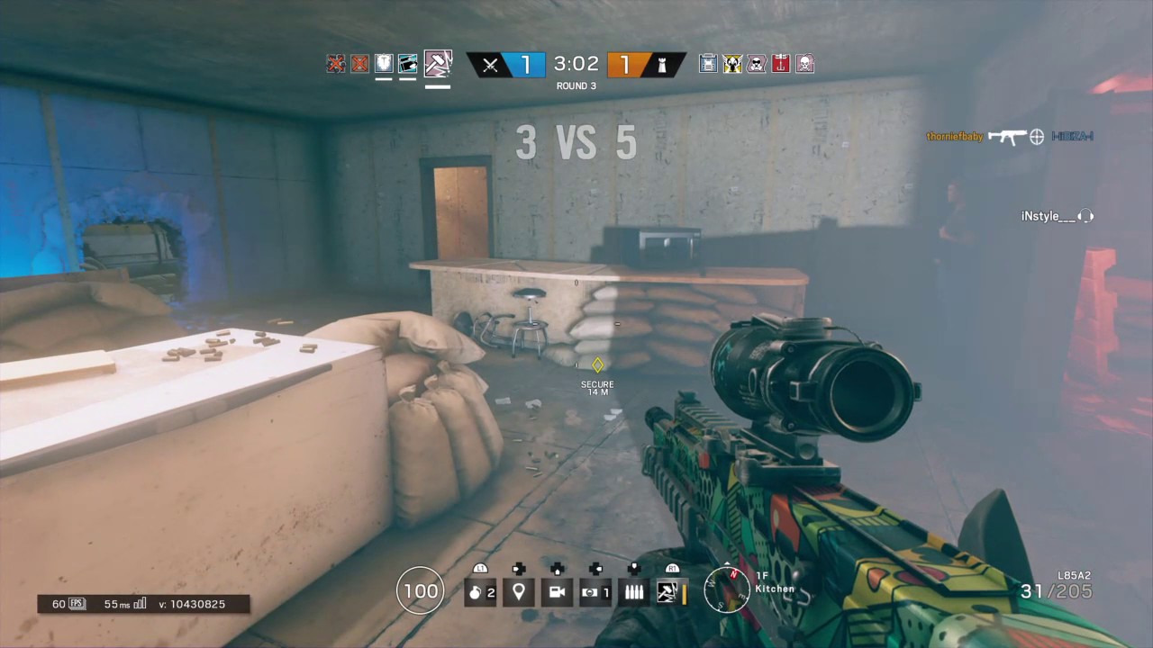 Tom Clancy's Rainbow Six® Siege: Sledge Clutch, Kaiden Shield - YouTube