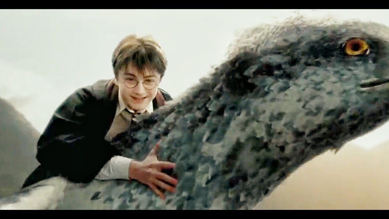 Harry rides on Buckbeak! | Harry Potter and the Prisoner of Azkaban ...