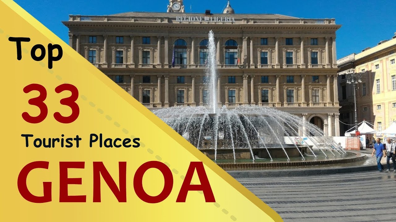 "GENOA" Top 33 Tourist Places | Genoa Tourism | ITALY - YouTube