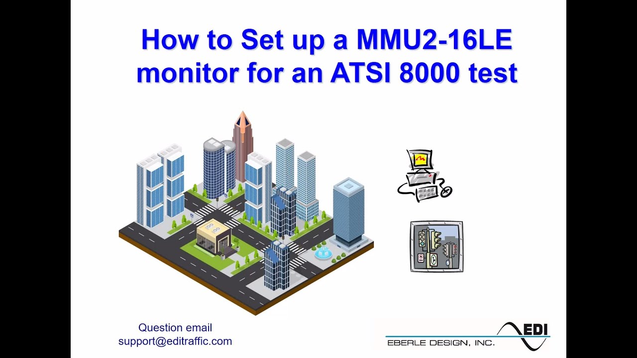 Set Up The MMU2-16LE Monitor For An ATSI Test - YouTube