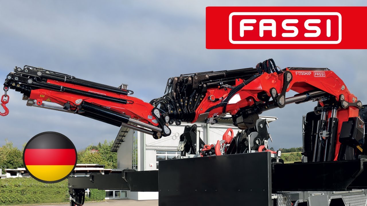 Der Fassi-Kran F1750R-HXP TECHNO, der neue Maßstab in der Kategorie ...