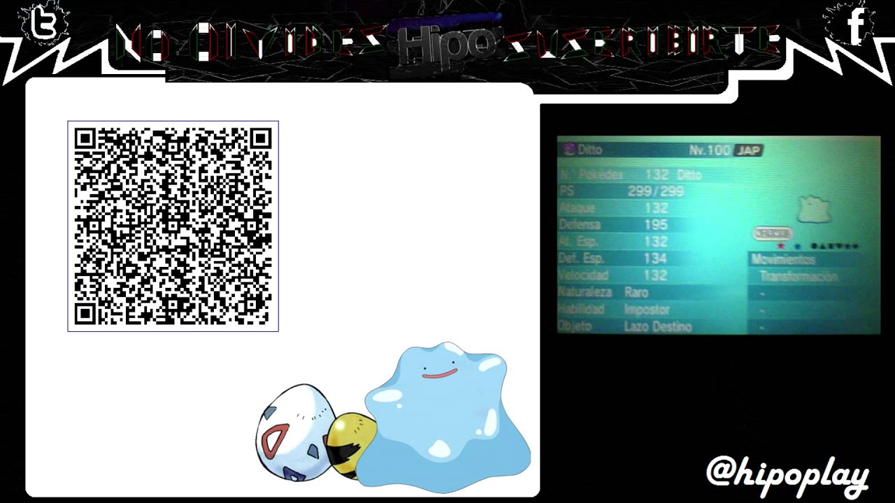 Terminado Code Qr Meloetta Pokemon Xy Oras Youtube
