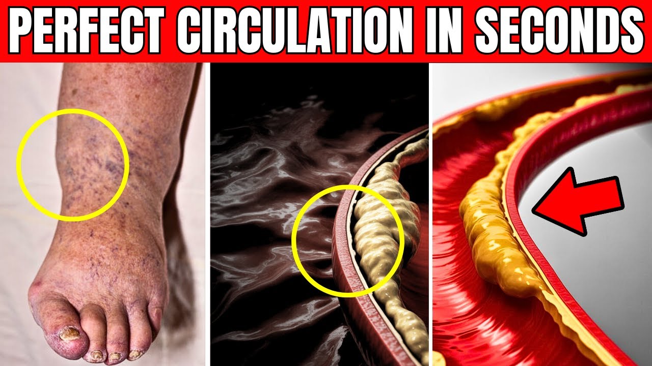 GOODBYE SWELLING! The #1 Drink That CLEANS Your Arteries and ENDS Poor ...