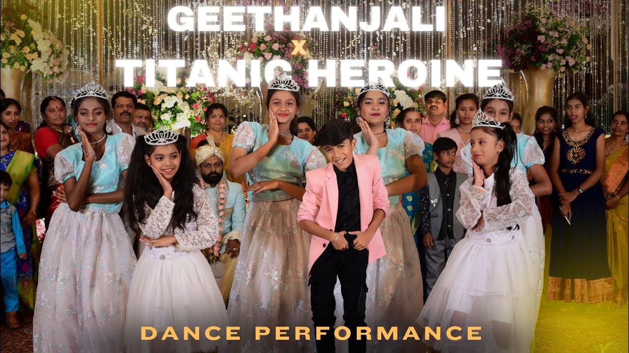 Geethanjali × Titanic heroine Song Dance Cover | Best Sangeet dance ...