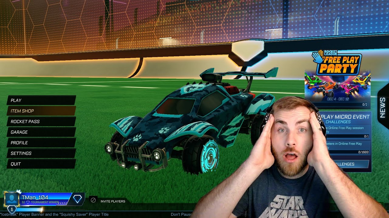 Rocket League NEW SEASON 17 2v2 Tournament Diamond Rank! - YouTube