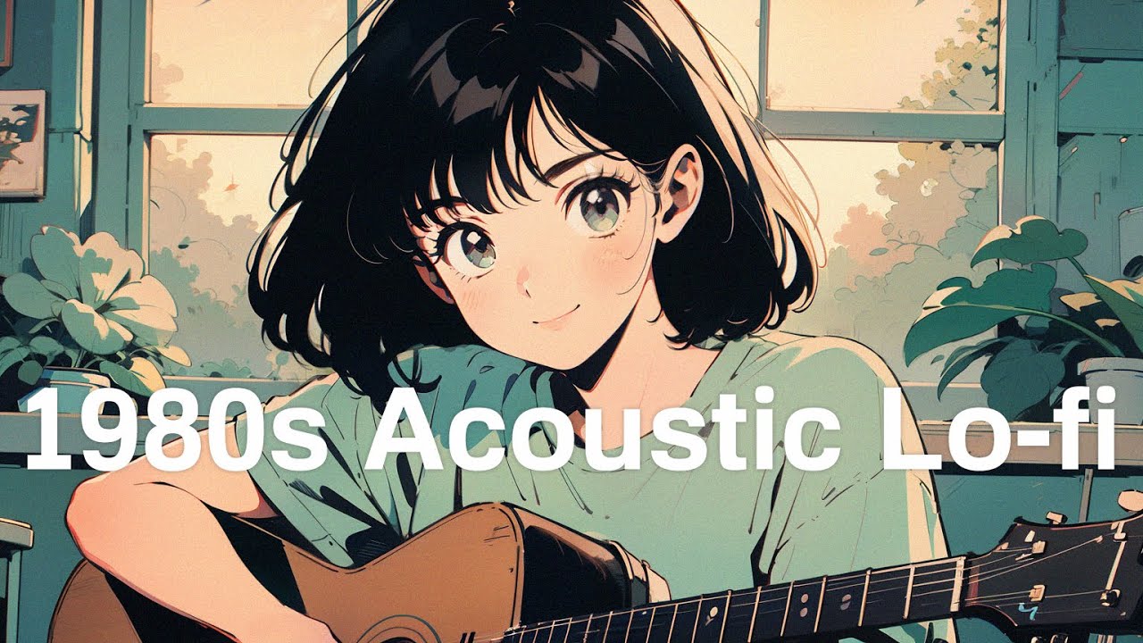 𝑷𝒍𝒂𝒚𝒍𝒊𝒔𝒕 1980s 어쿠스틱 로파이｜1 hour Old Lo-Fi / study / work / relaxing ...