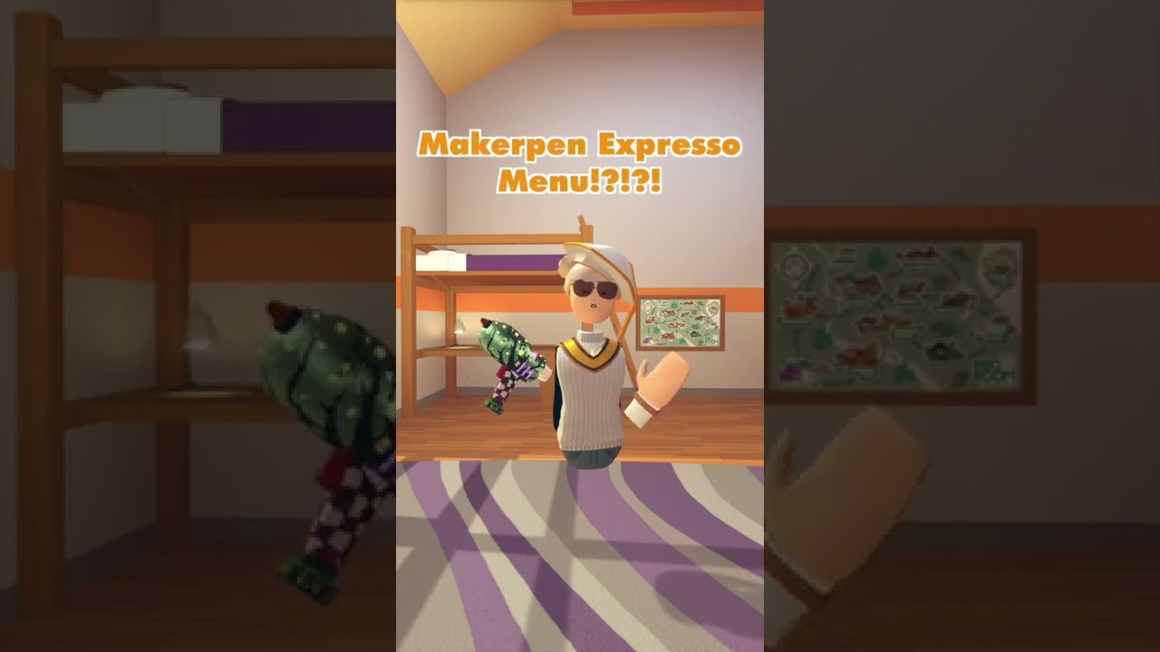 Rec Room Tutorial: Makerpen Expresso Menu #shorts - YouTube