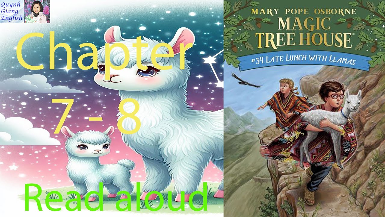Magic Tree House #34 Late Lunch with Llamas by Mary Pope Osborne ...