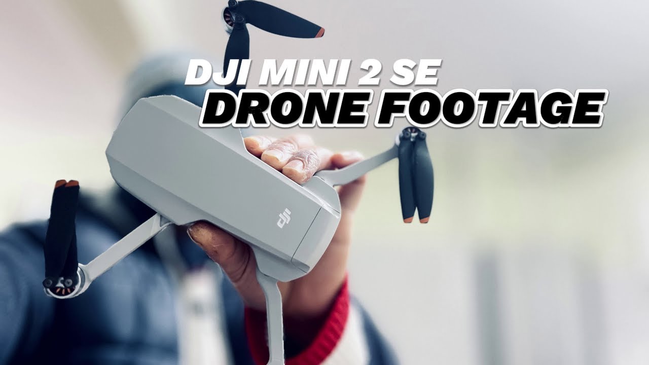 My first fliying DJI MINI 2 SE DRONE footage - YouTube
