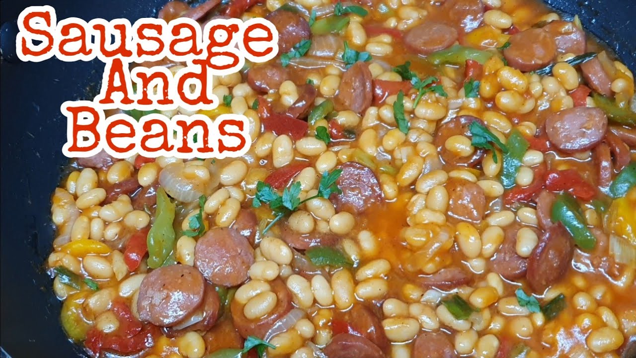 EASY SAUSAGE AND BAKED BEANS RECIPE (HOW TO MAKE SAUSAGE AND BAKED BEAN ...