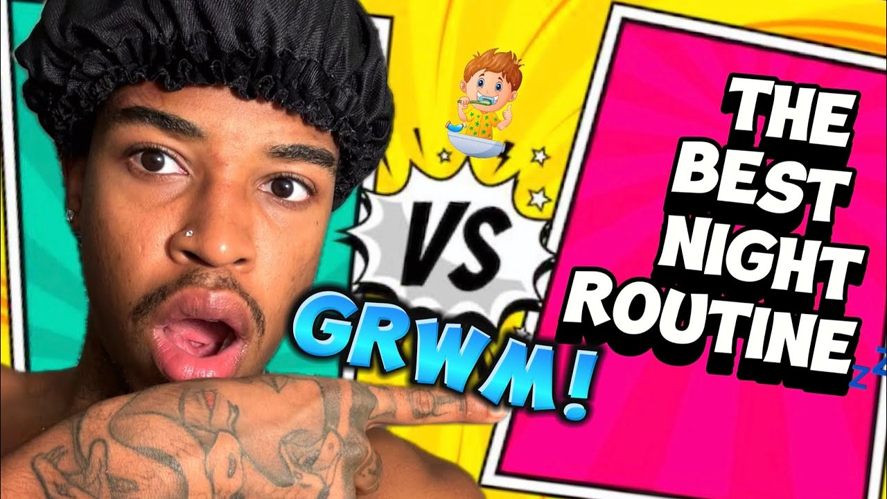 (GRWM)NIGHT ROUTINE #grwm #nightroutine - YouTube