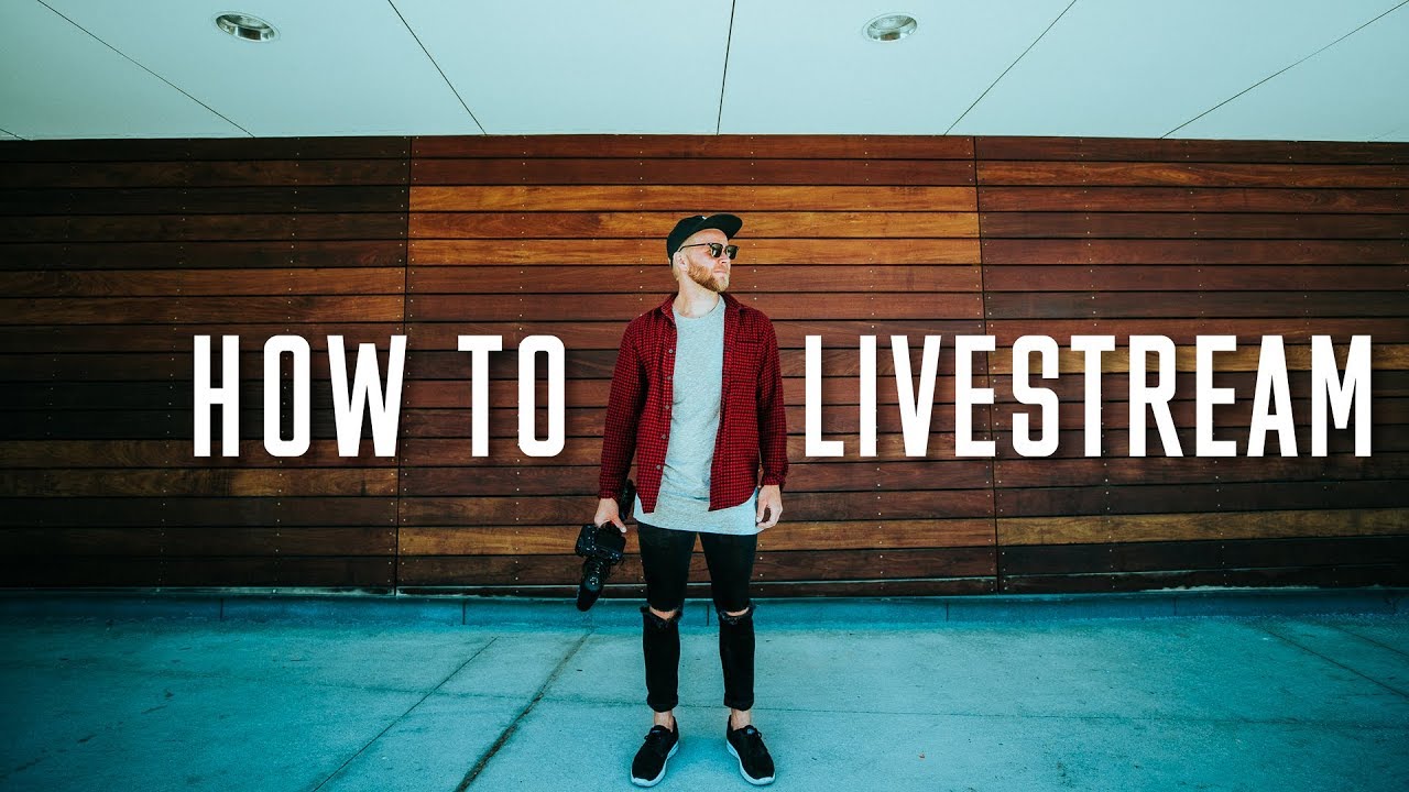 How To Livestream - High Quality For $150! - YouTube