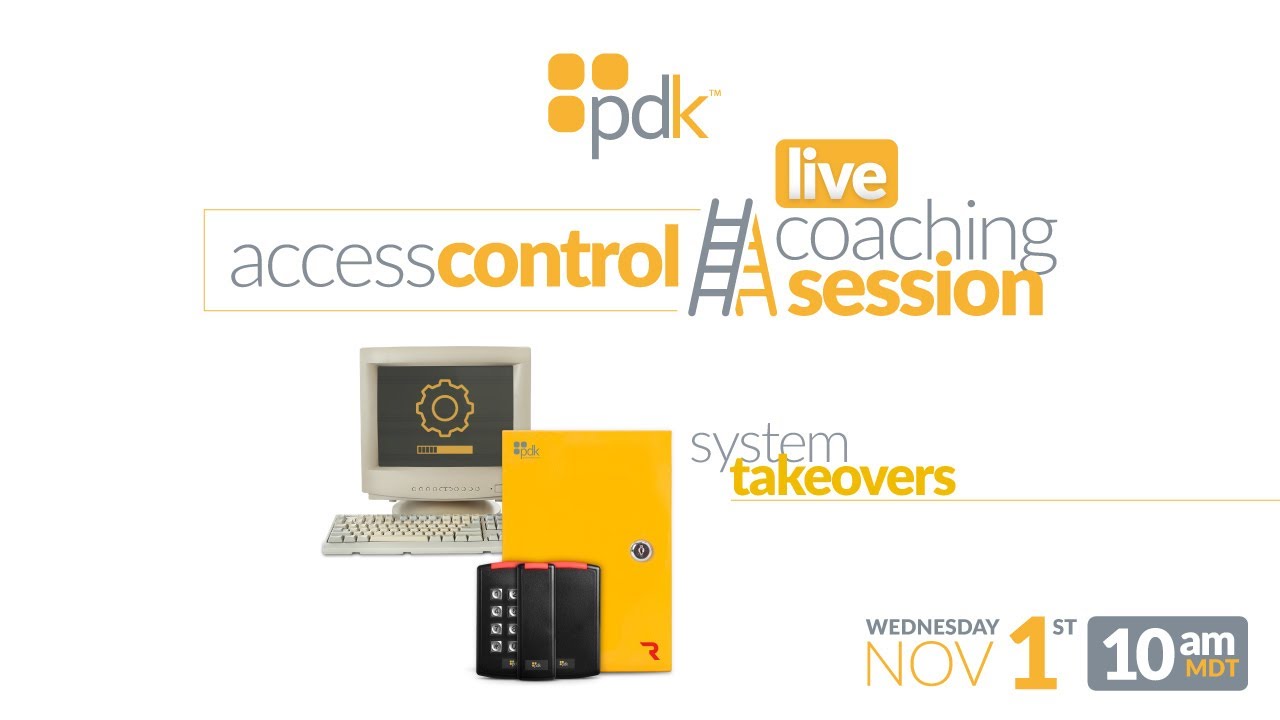 PDK Access Control Coaching: System Takeovers - YouTube
