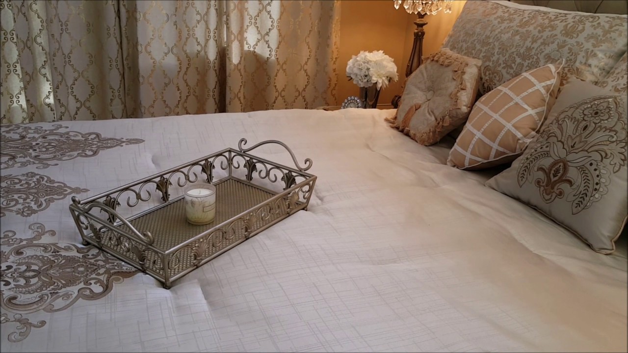 Bling Bedroom makeover - YouTube