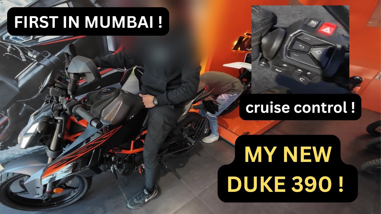 DELIVERY OF MY 2025 KTM DUKE 390 (CRUISE CONTROL) ! - YouTube