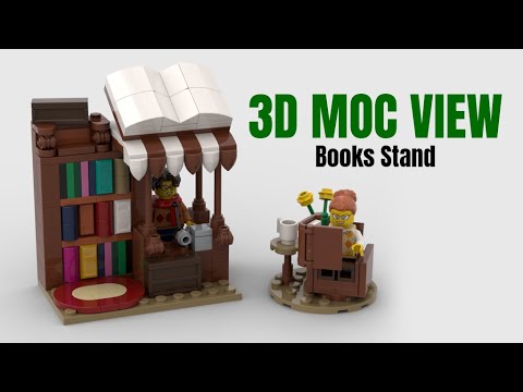 Books Stand | Lego MOC - YouTube