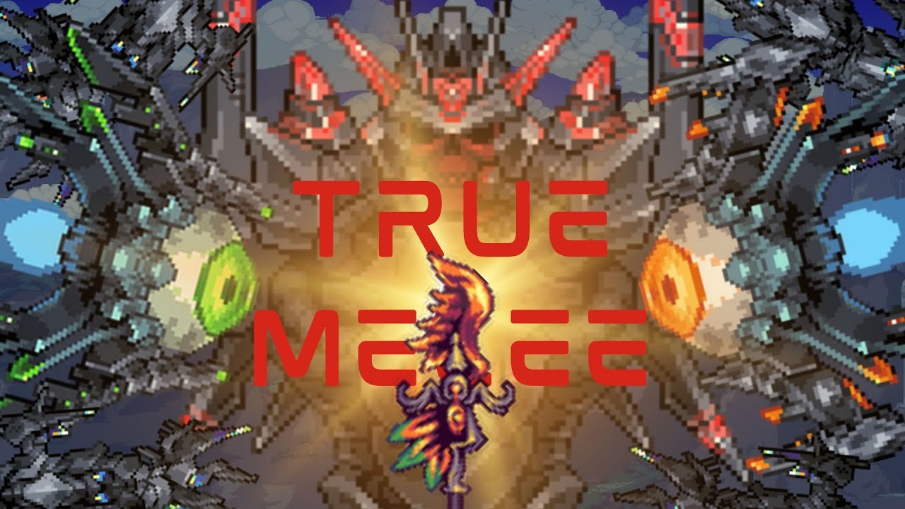 Exo mechs true melee post Yharon blade only [Terraria Calamity 2.0.3 ...