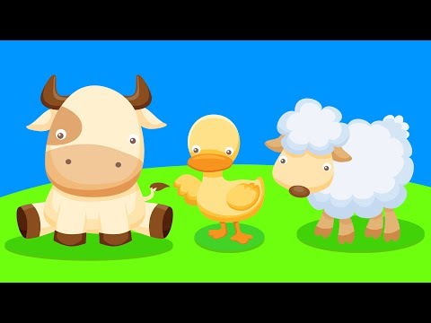 Dedemin Bir Çiftliği Var - Bebekler İçin Çiftlik Hayvanları Şarkısı