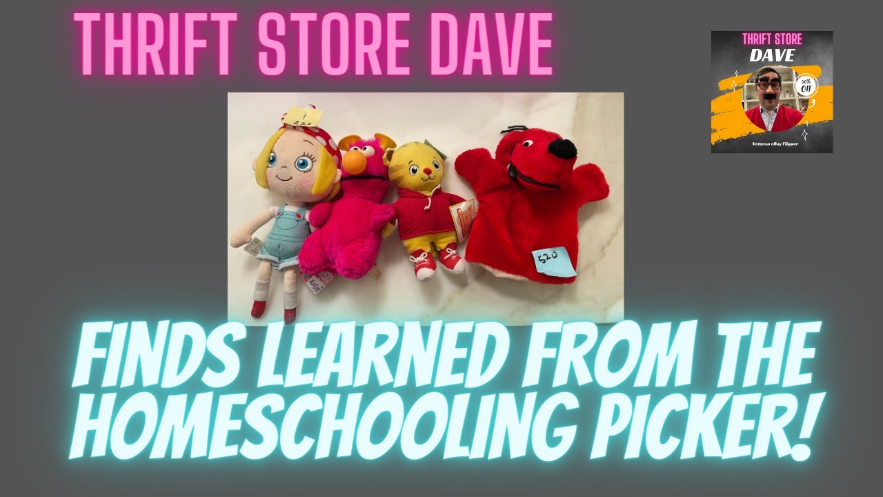 Advice from The Homeschooling Picker Helps Me Find Tons of Thrift Store ...