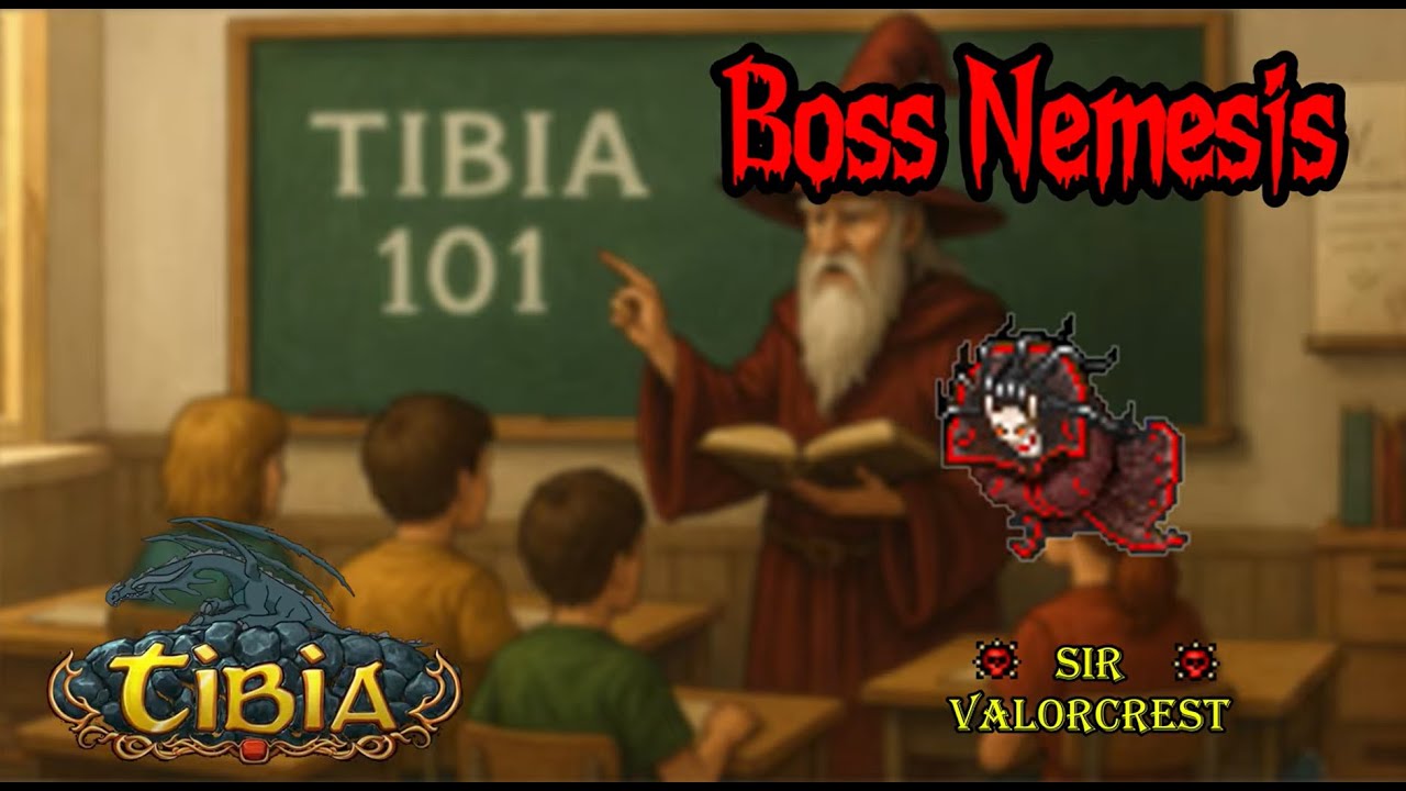 TIBIA - BOSS NEMESIS - SIR VALORCREST - YouTube