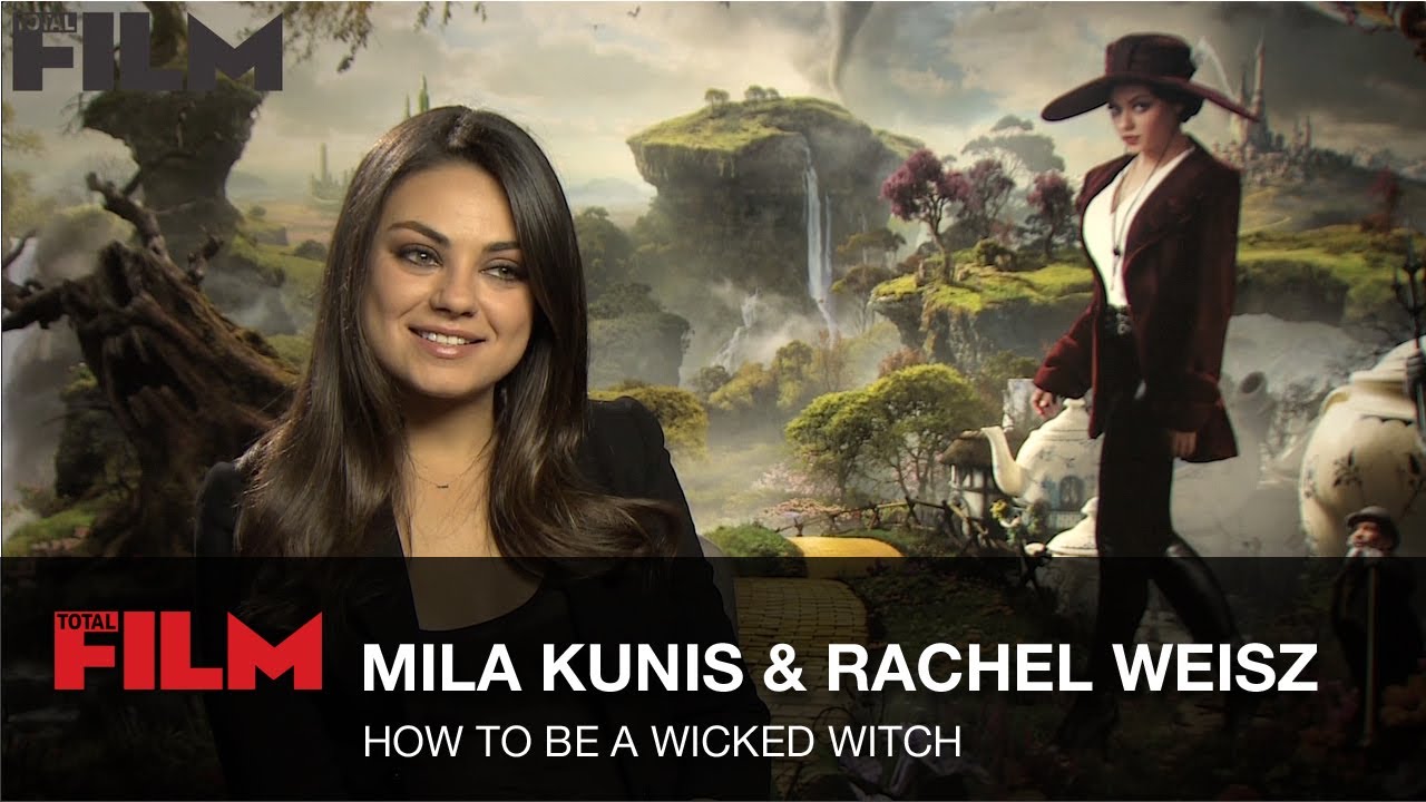 How To Be A Wicked Movie Witch with Mila Kunis and Rachel Weisz - YouTube