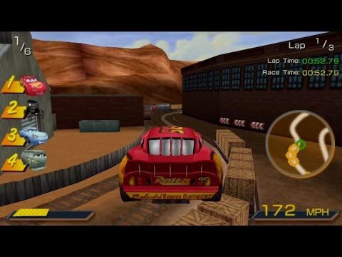 Cars Gameplay Grand Prix Cup 3 (PSP) - YouTube