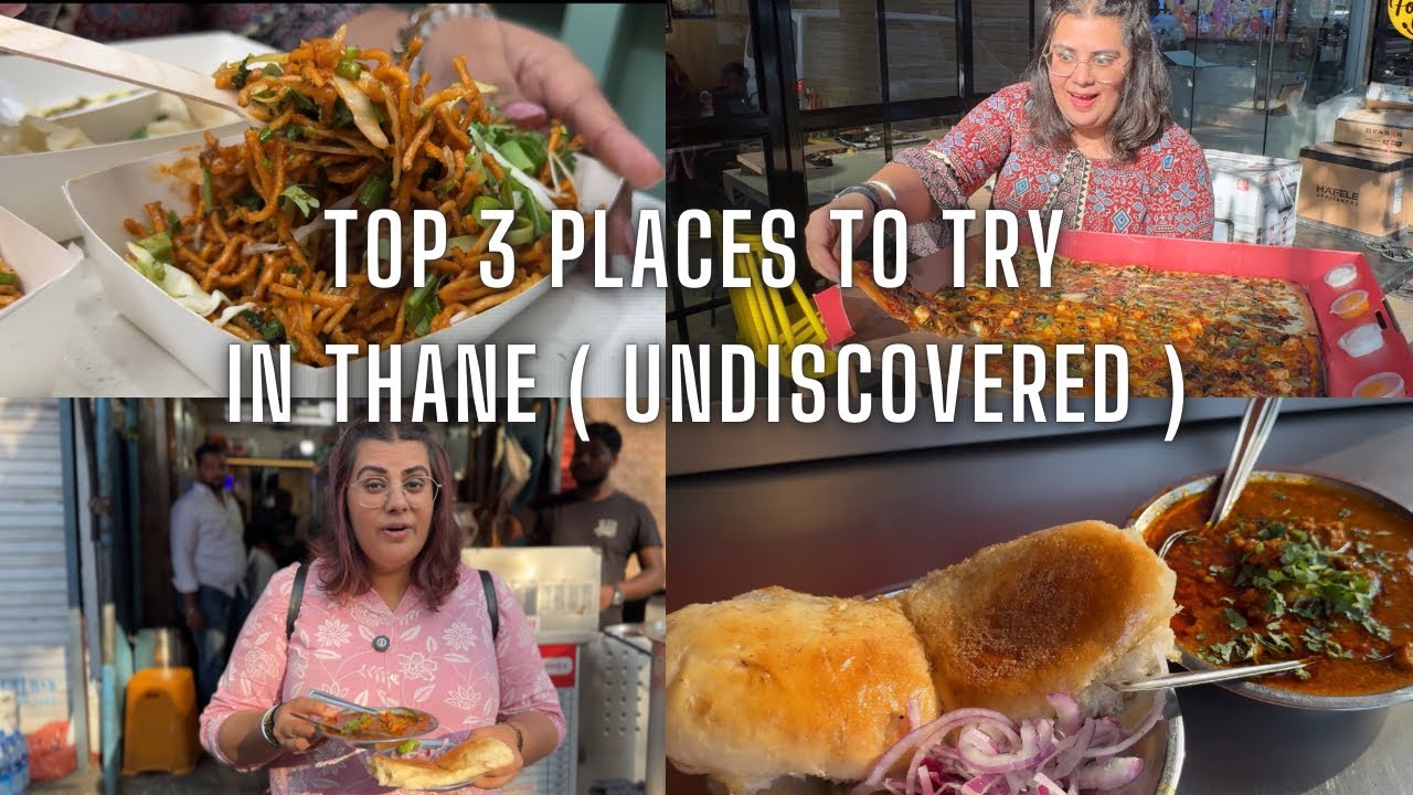 Top 3 places in Thane | Undiscovered | 49rs Chinese Bhel | Deep Dish ...