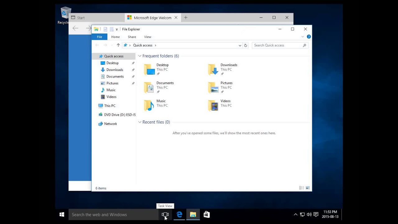 ️ Windows 10 - First Screens After ISO Install - Fully Activated After ...