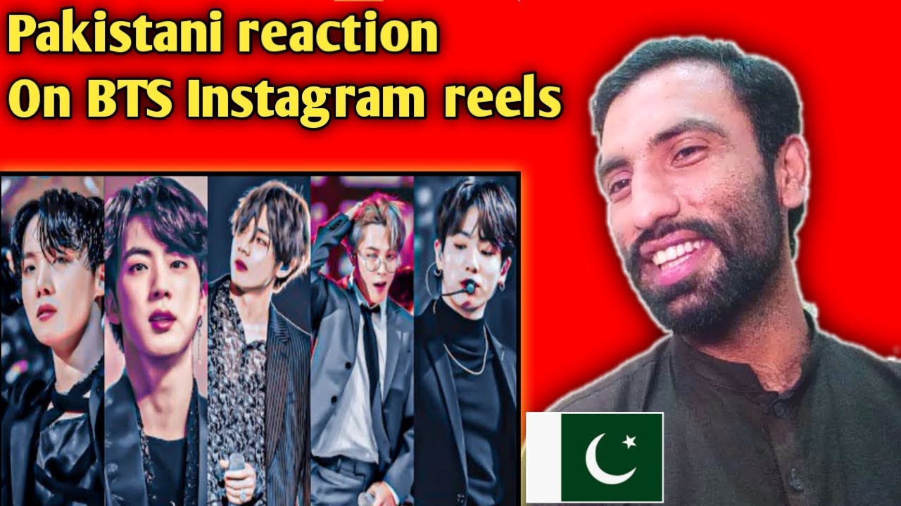 Pakistani reaction on BTS latest Instagram reels and BTS latest tiktok ...