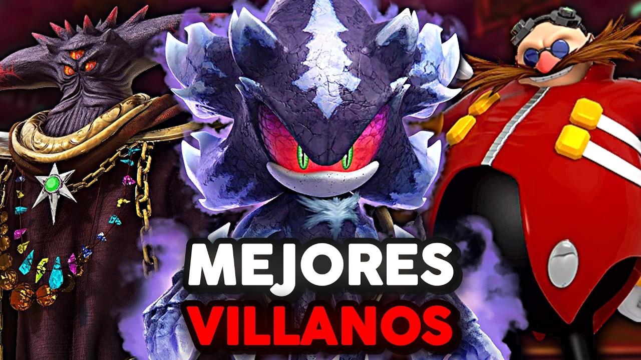 LOS MEJORES VILLANOS DE SONIC - YouTube