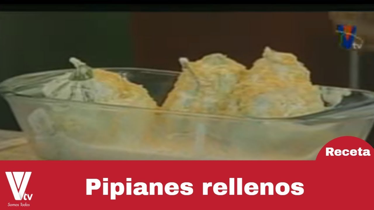 Cocina Rápida: Pipianes rellenos - YouTube