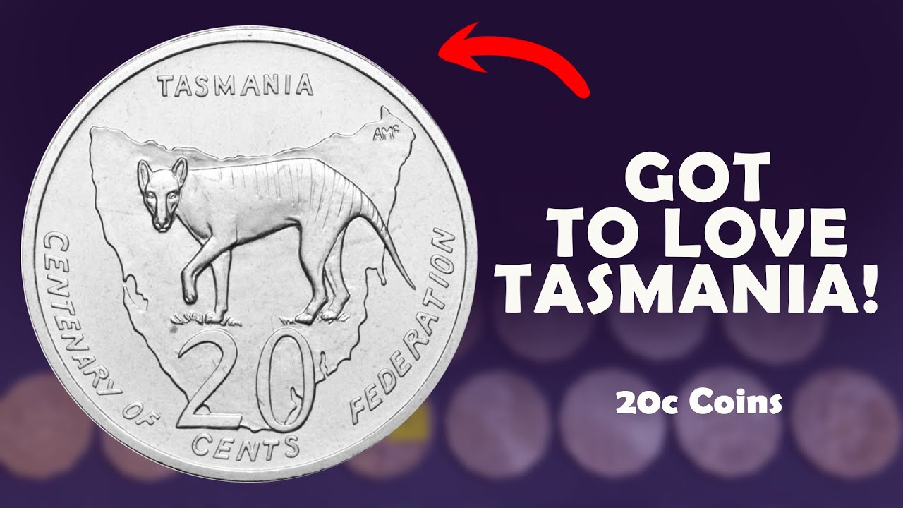 GOT TO LOVE TASMANIA! (20c Coins) - YouTube