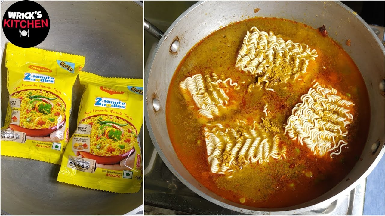 Spicy Curry Maggie Recipe l Masala Maggie Recipe l How to Make Testy ...