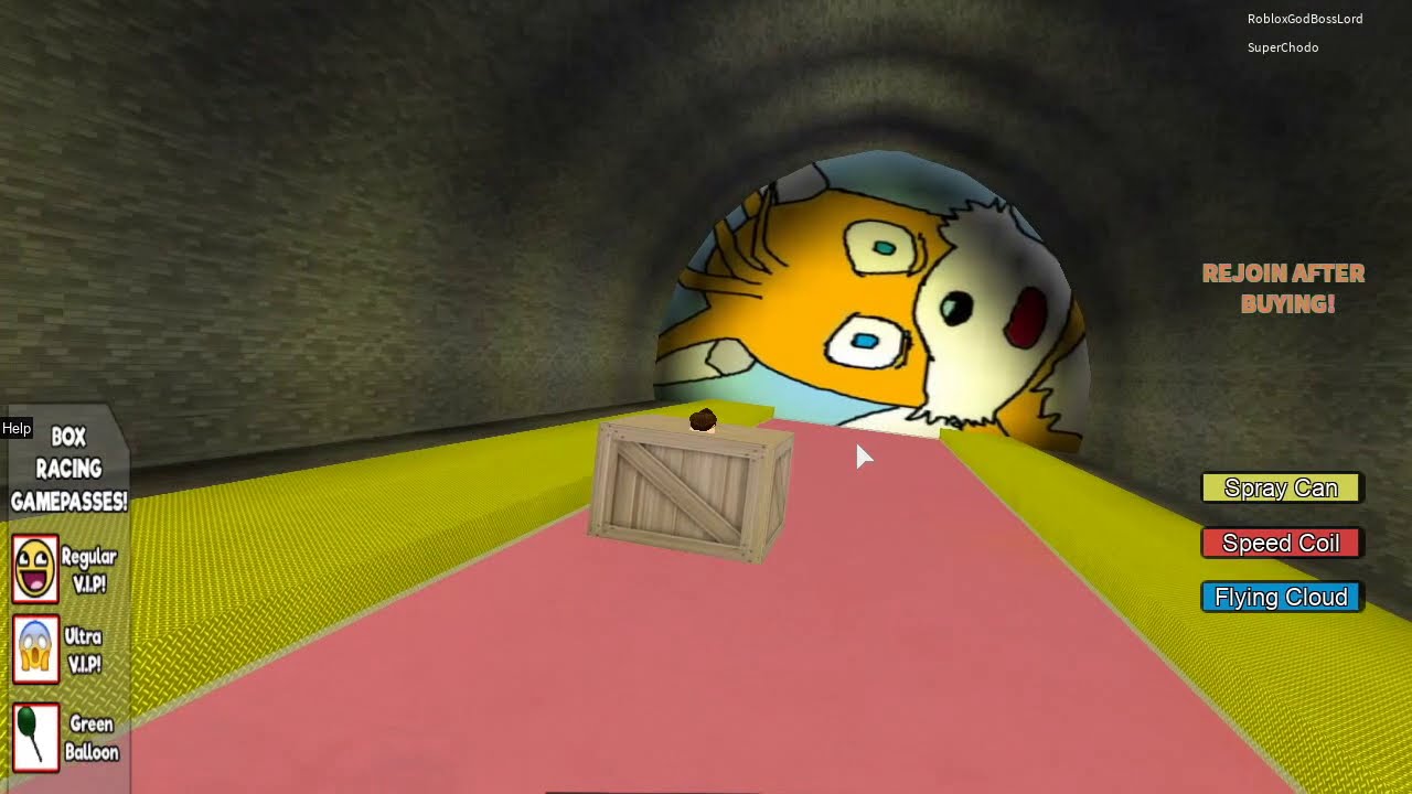 SpidermanProductions plays ROBLOX: ULTIMATE SLIDE BOX RACING - YouTube