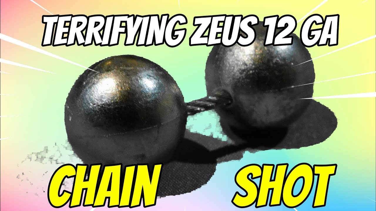 12 GA AEA Zeus is INSANE with CIVIL WAR STYLE CHAIN SHOT @macabespeed # ...