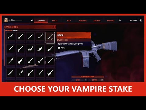 Choose your Vampire Stake - YouTube