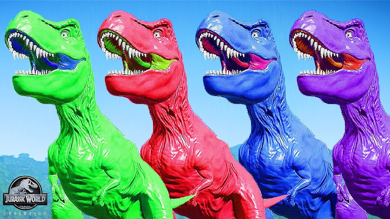 T-REX VS SHARK KING VS GODZILLA VS ULTIMASAURUS - DINOSAUR BATTLE ...