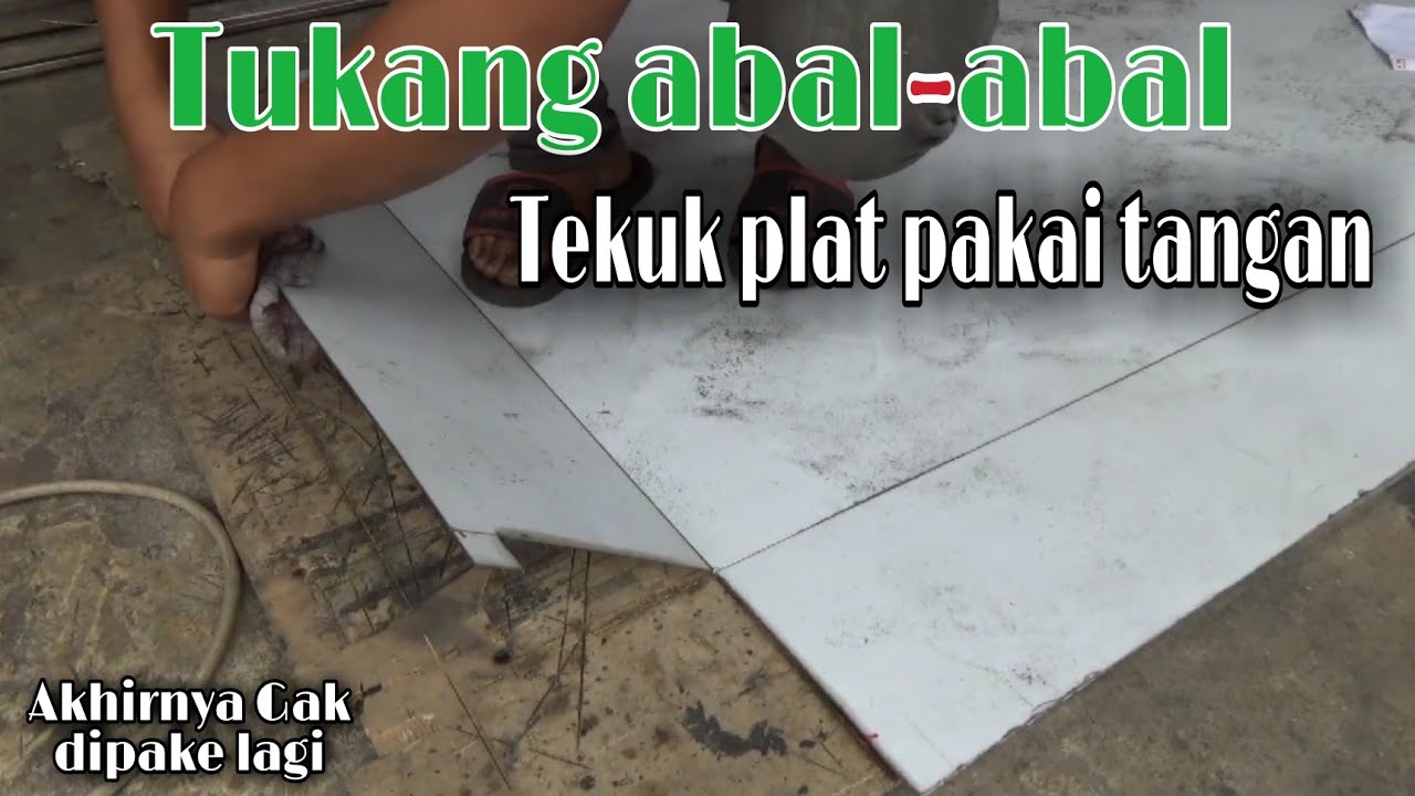 Meja Mandi Mayat || tekukin Plat Manual - YouTube